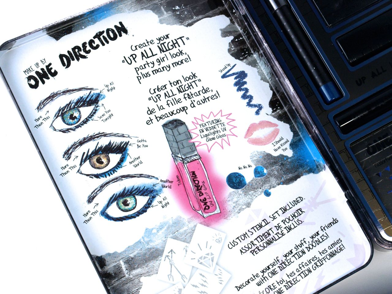 Make Up By One Direction Up All Night Collection: Review and Swatches ...