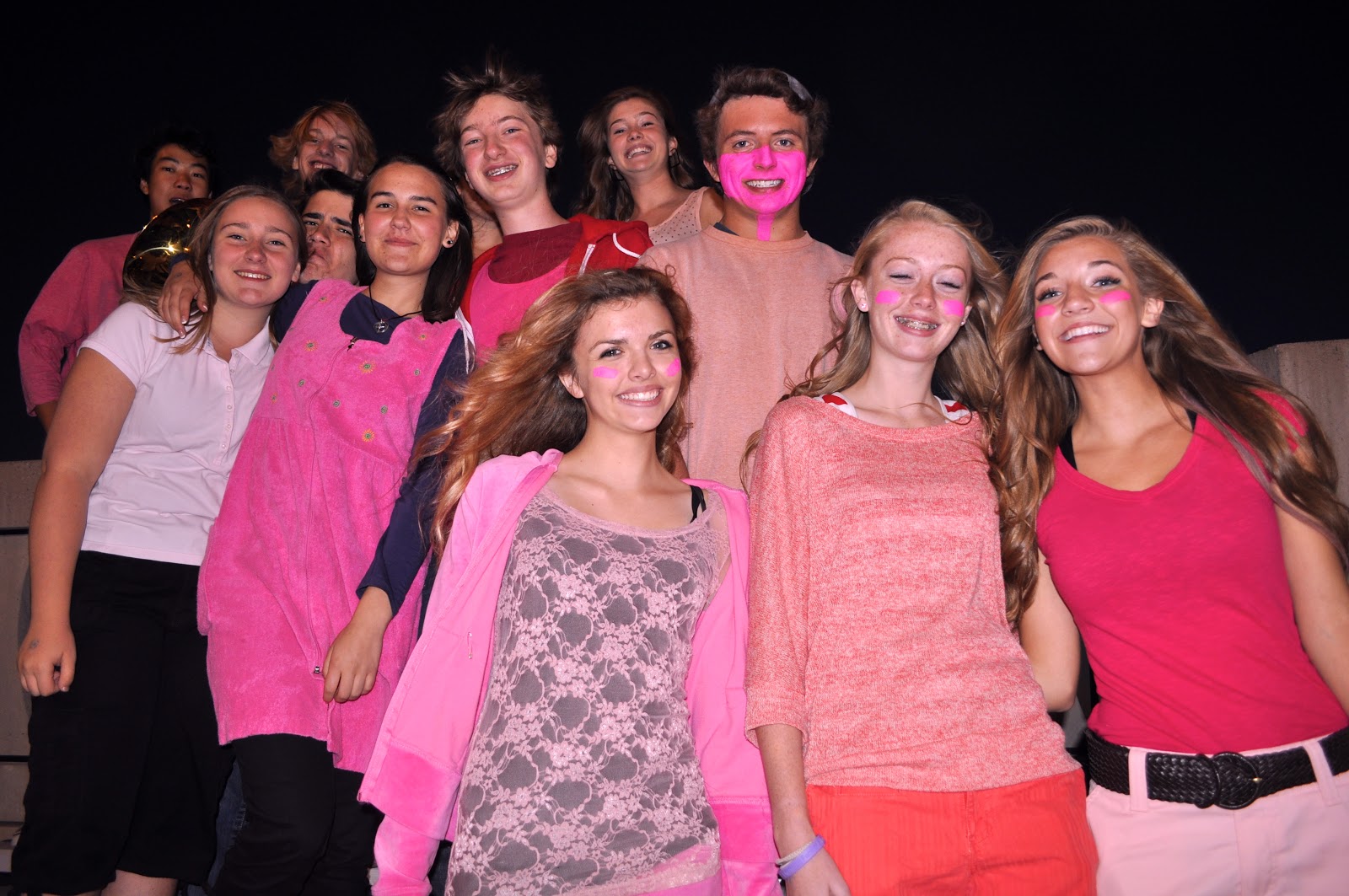 Site Under construction! High School Awareness Pink Out Football Game ...