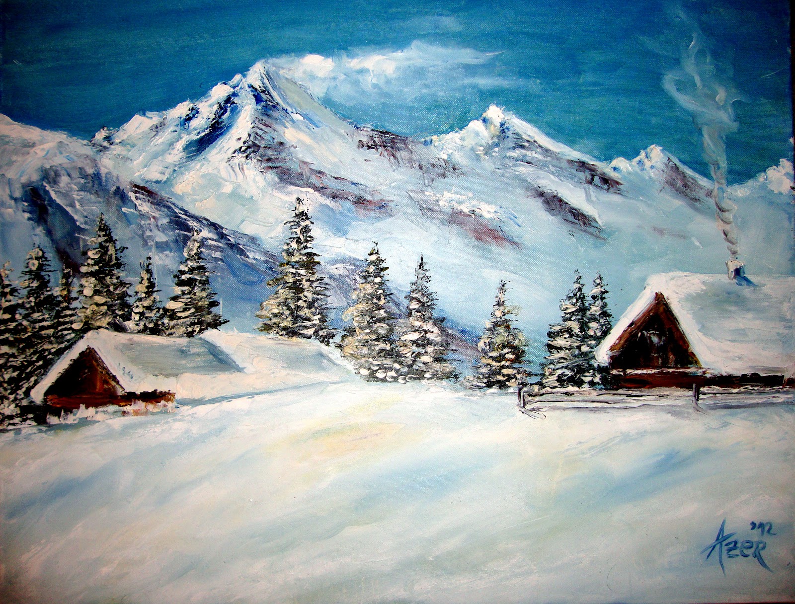 ART AZER BASIC: ZIMSKI PEJZAZ