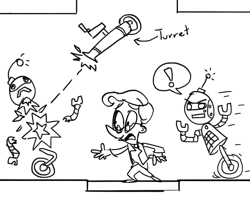 Griffin Rosnack - Game Artist: Lab Rat: Platformer Level Layout