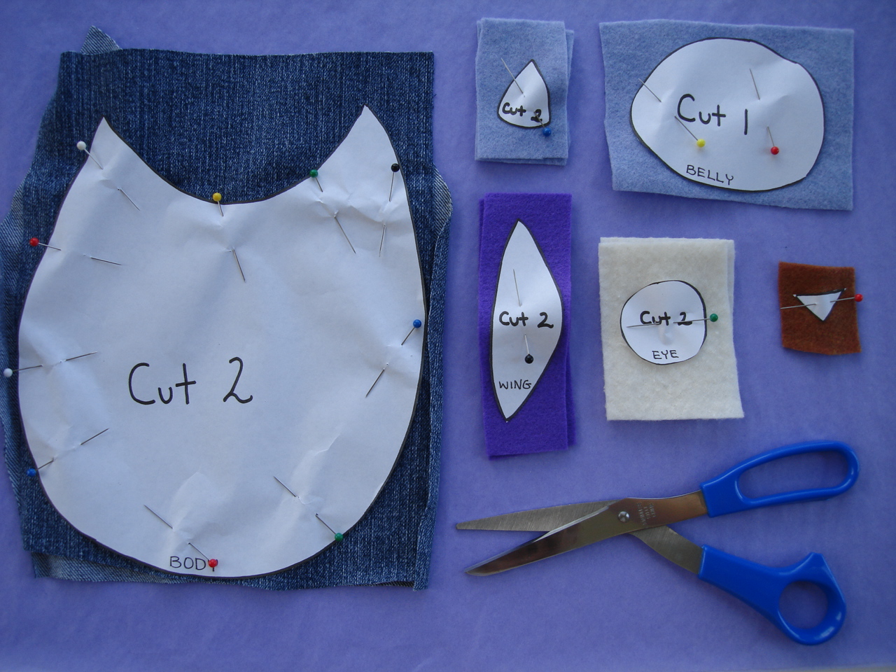 Craft Your Style: Recycled Denim Owl Purse Tutorial
