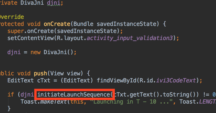 The Deadline: DIVA Android - 13.Input Validation Issues – Part 3