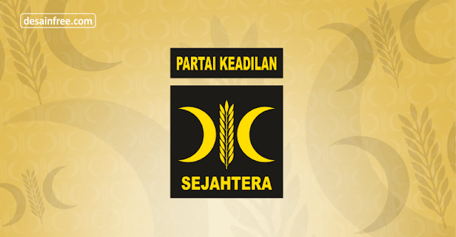 Logo PKS (Partai Keadilan Sejahtera) Format CDR - Desain Free