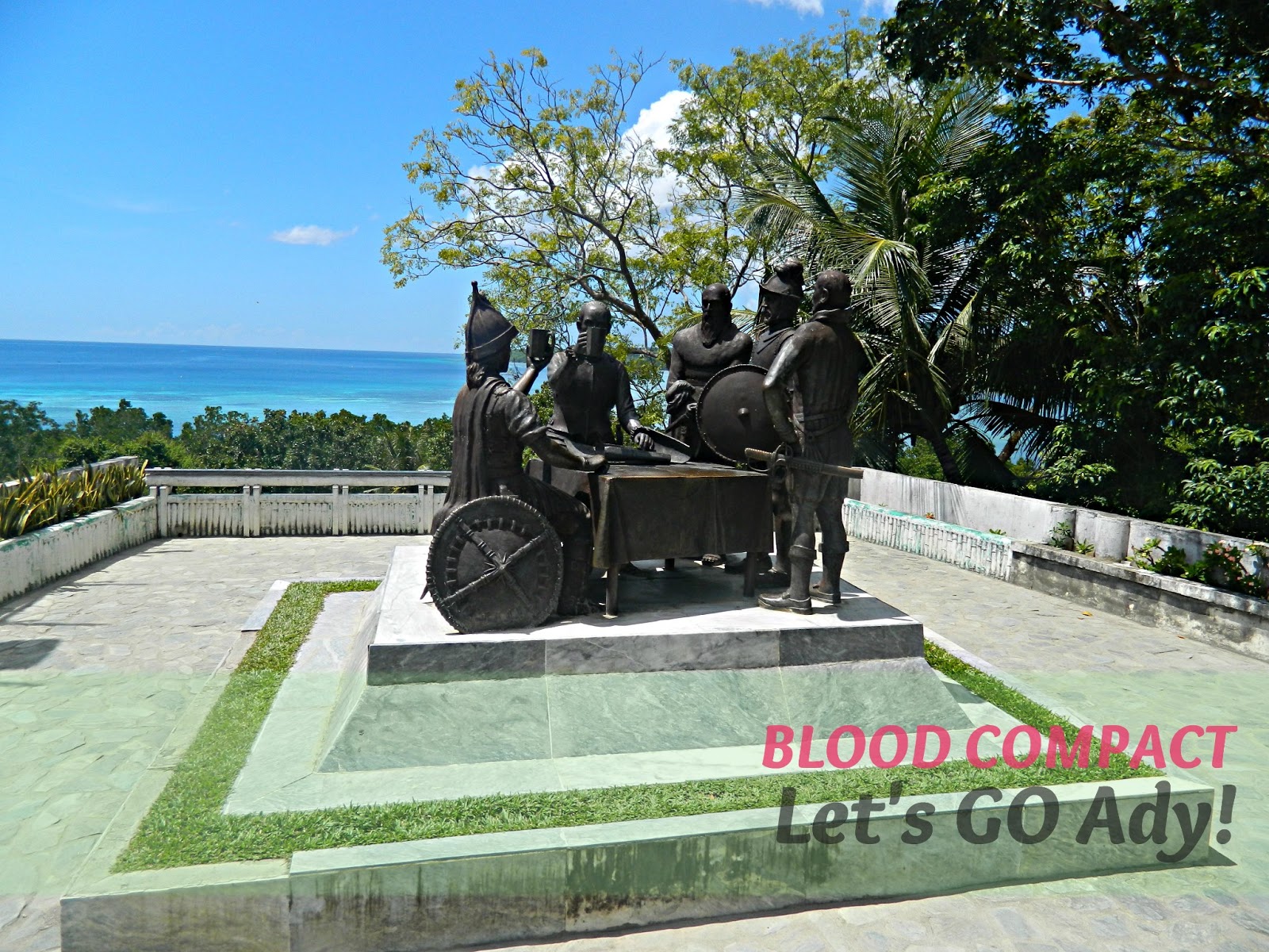 Let's GO! ady: Blood Compact Monument and Original Blood Compact Site