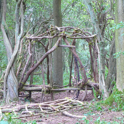 Alec Finlay: bow down: a bower for Duke's Wood