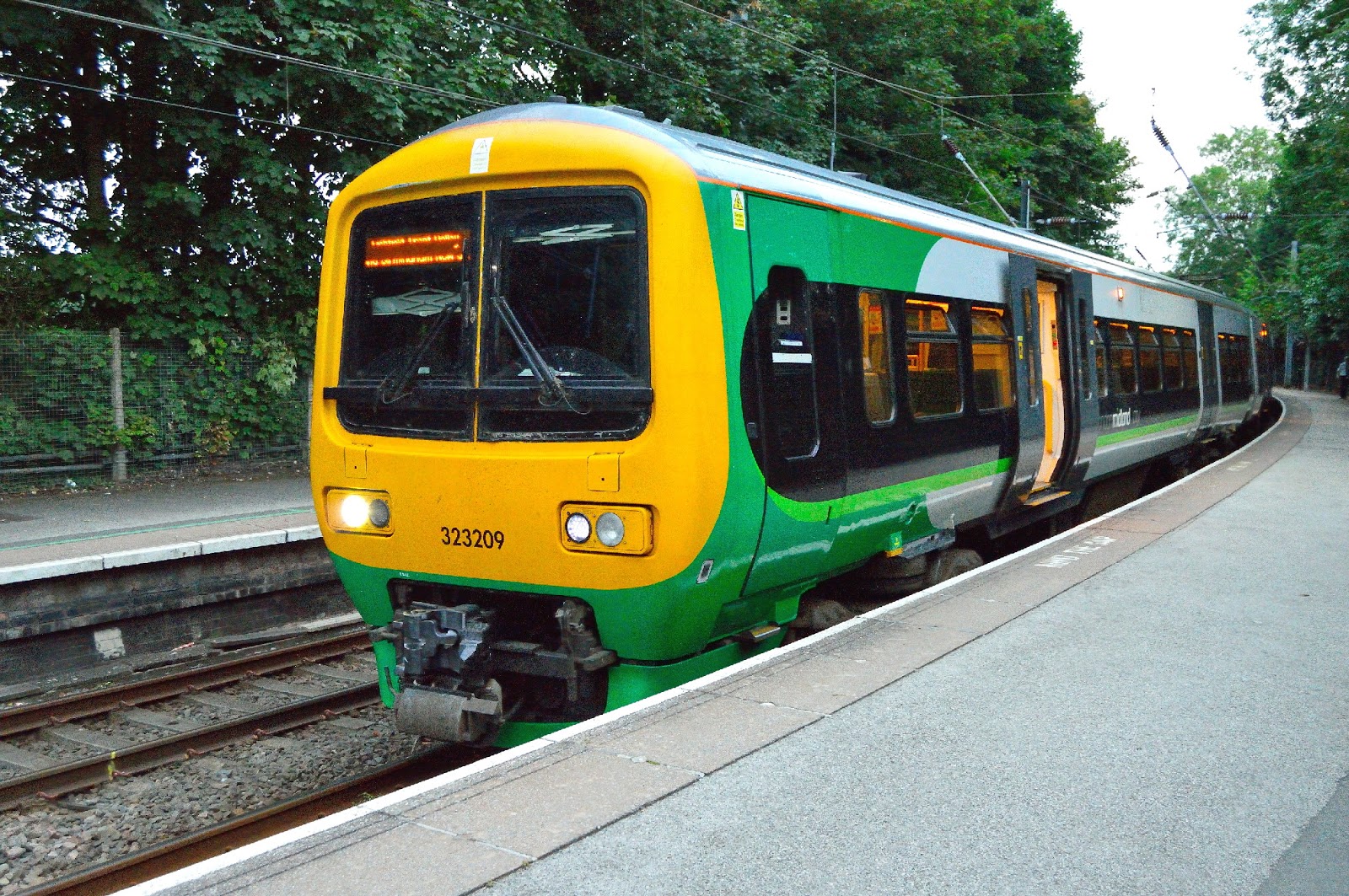 'Along These Tracks' Train Photos Site : Photos Class 323209 EMU Train ...