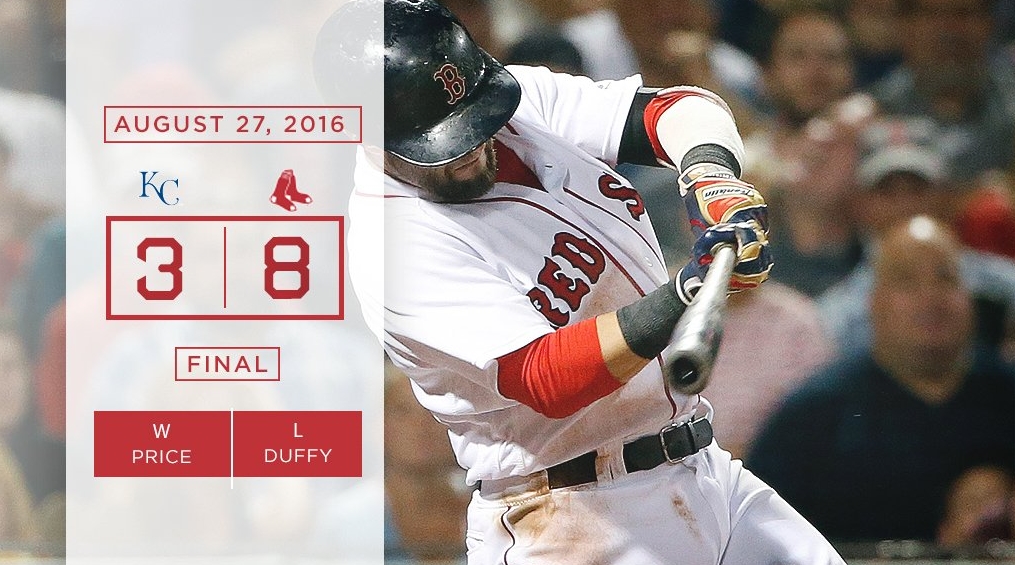 [BOS] 8/28 vs KC 2차전 .. 레싹 영상 : MLBPARK