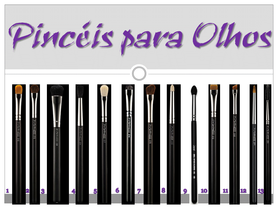 Make Just 4 u: Pincéis de Olhos