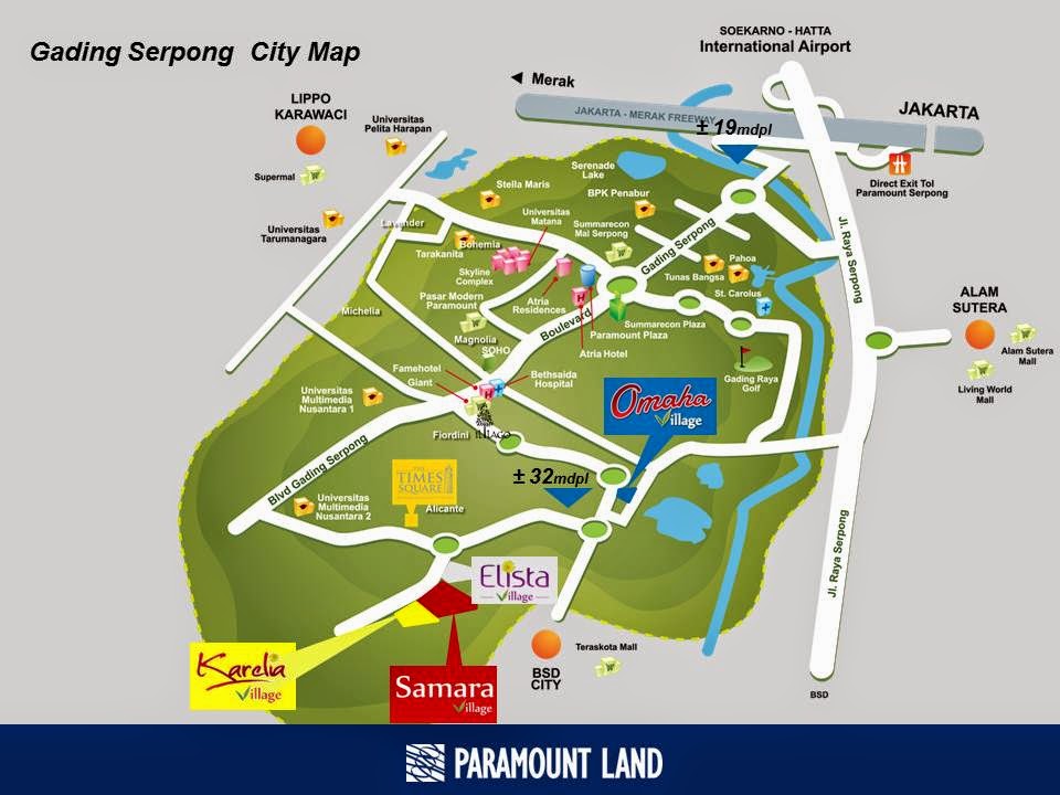 Lifestyle Property: OMAHA VILLAGE AT GADING SERPONG