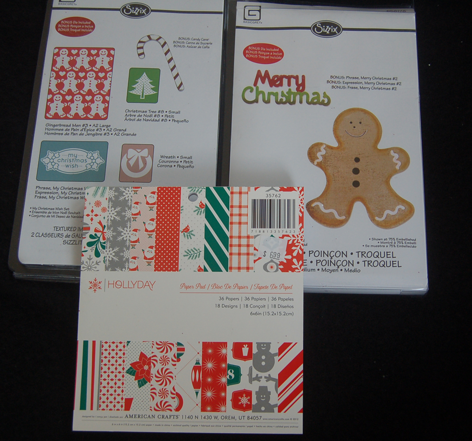 Lynn's Craft Blog: Gingerbread Cards and Tag