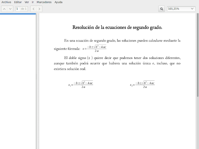 EDITOR DE ECUACIONES EN WRITER