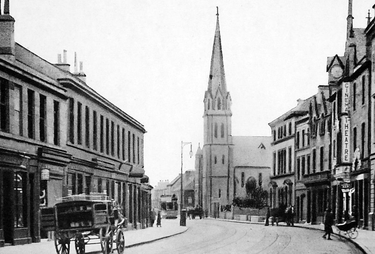 Tour Scotland: Old Photograph East High Street Portobello Scotland