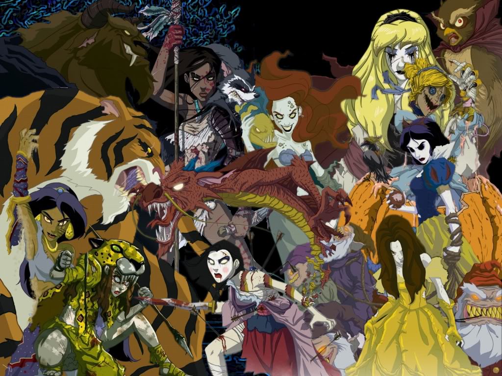 Simply Jhaycee: Disney Fairy Tales ... Twisted