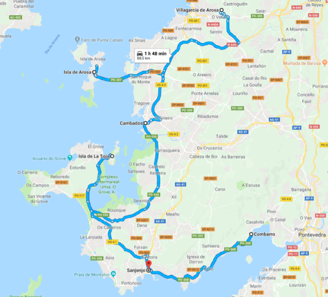 Viajes con encanto: ESPAÑA: GALICIA: RÍAS BAIXAS