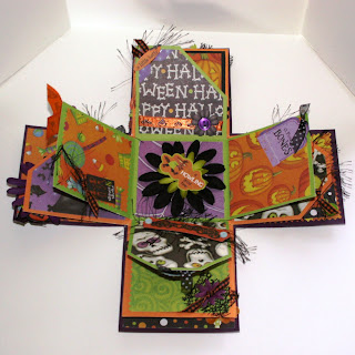 Dizzy Blond Designs: Halloween Explosion Box