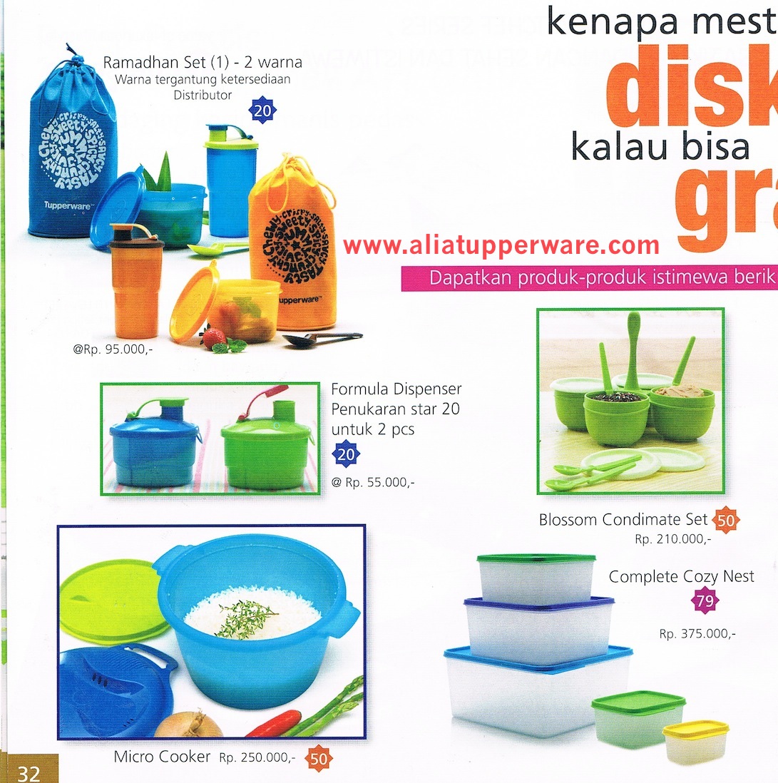 Katalog Tupperware Promo September 2013 | Aliatupperware