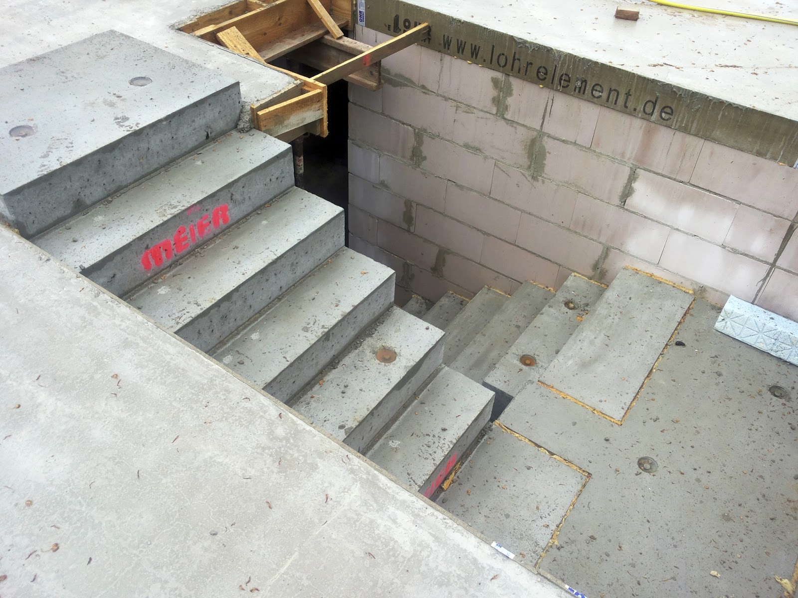 Noriplana Bautagebuch - Altdorf: Kellergeschoss – Kellerdecken