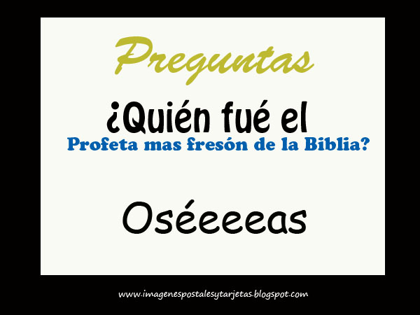 ¿Quién es el profeta mas fresón de la biblia? | Dibujos Infantiles