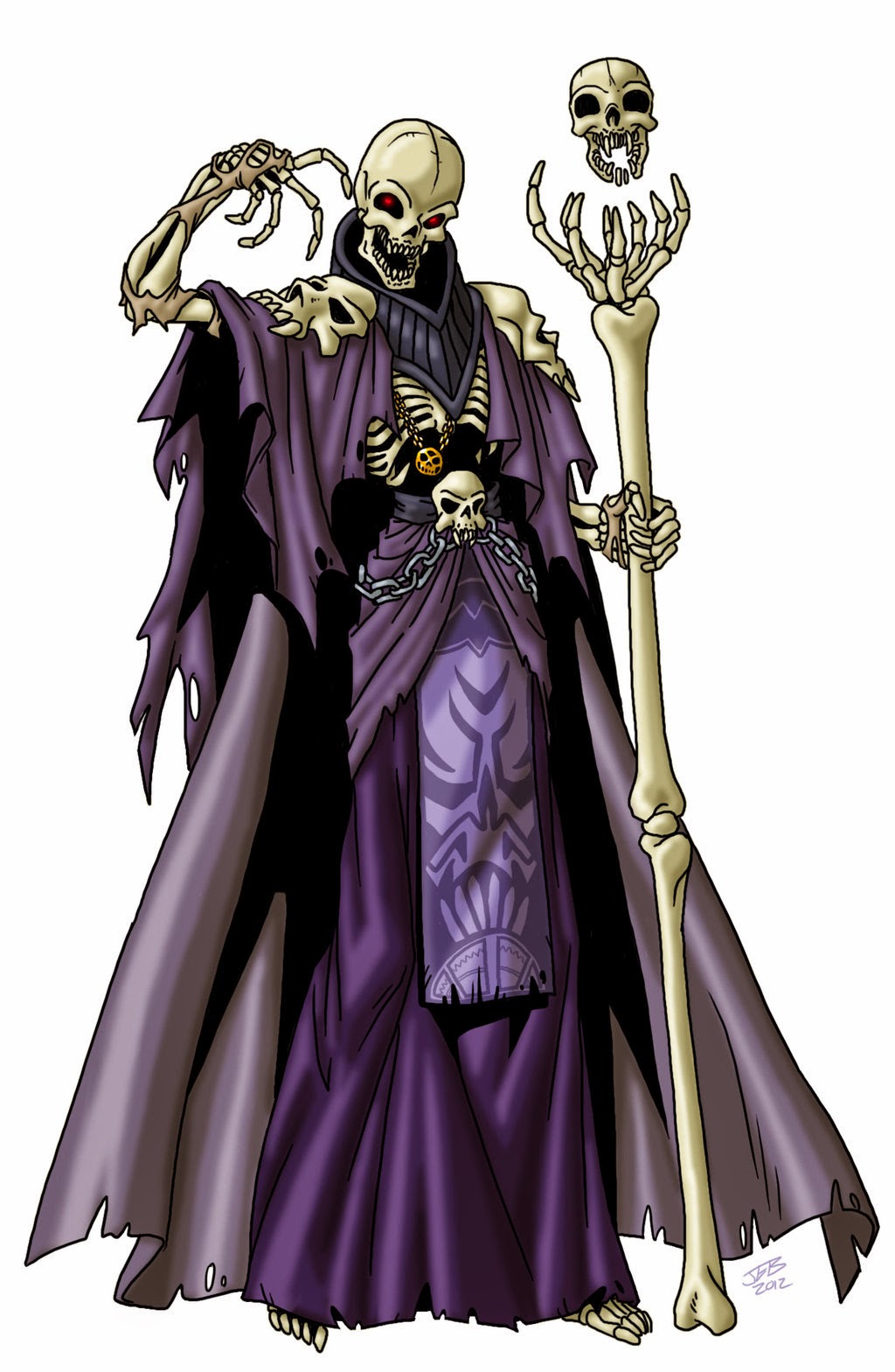 Dungeons Deep & Caverns Old : New Monster: Bone Mage