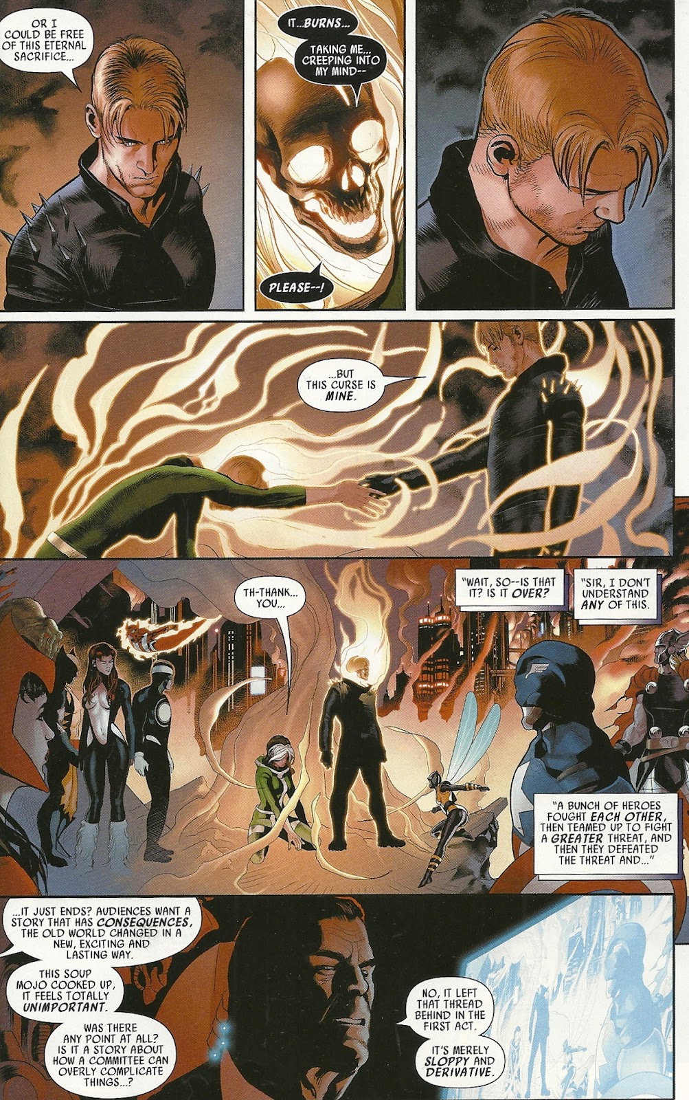 Ghost Rider Vs The Avengers