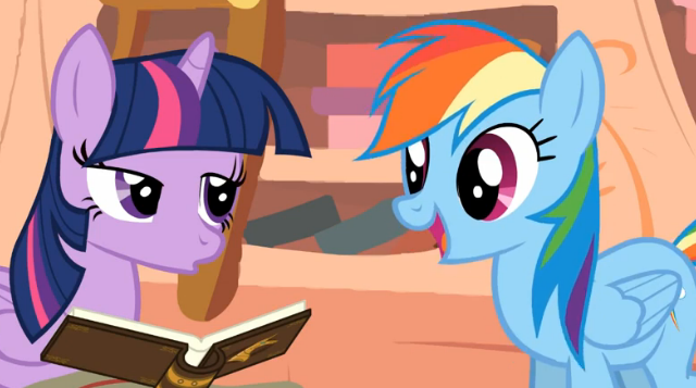 Equestria Daily - MLP Stuff!: Short Animation: Rainbow Dash Is Excited