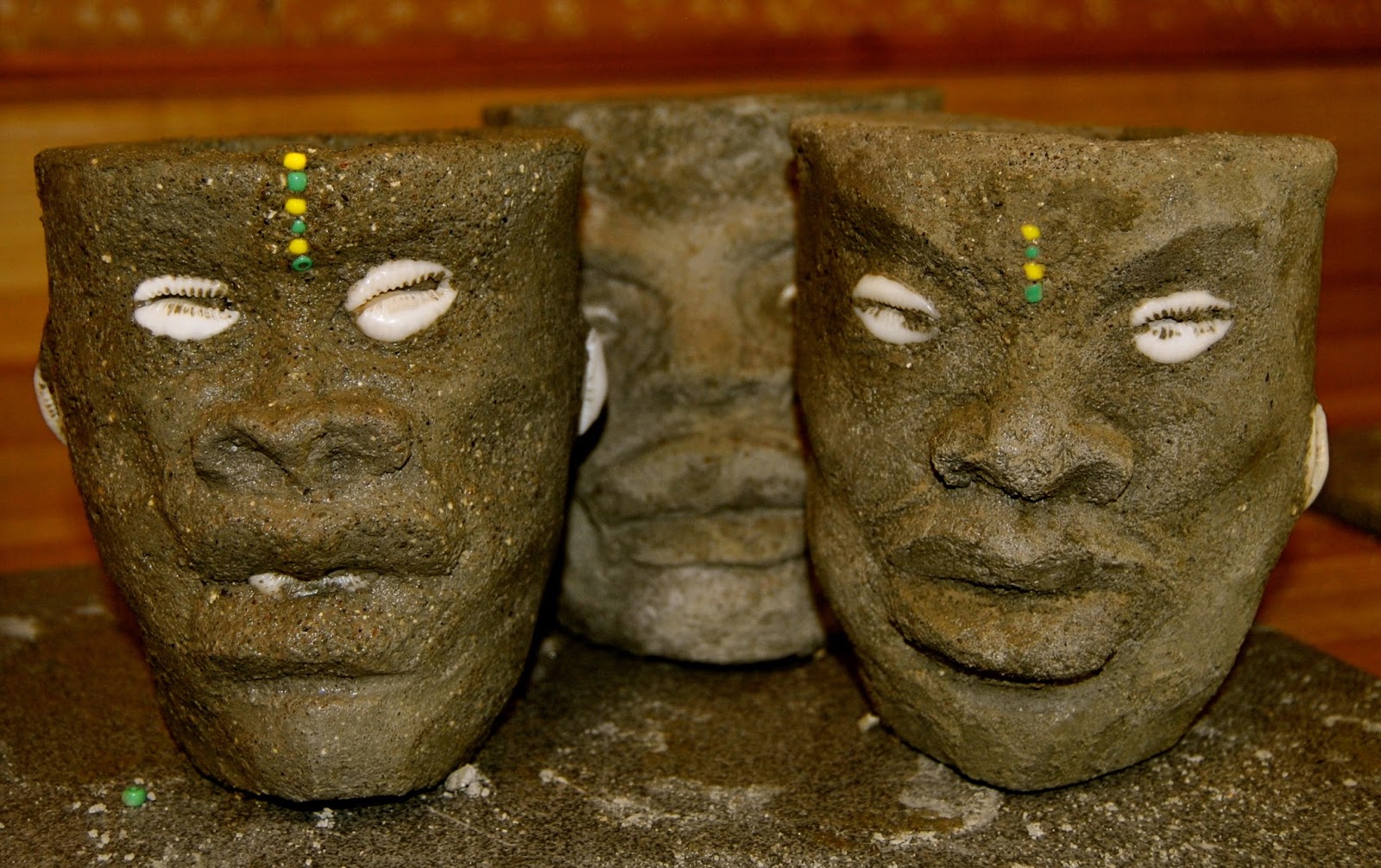 Ọmọ Esú Ọ̀dára: ASÍNDE : Small Legba/Esu Heads 4-5"