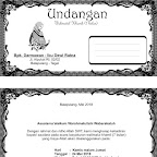 Undangan Walimatul Hitan dan Aqiqah Salman Alfarisi