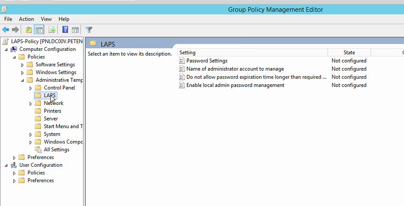 There's a script for that: How to Microsoft LAPS Local Administrator ...