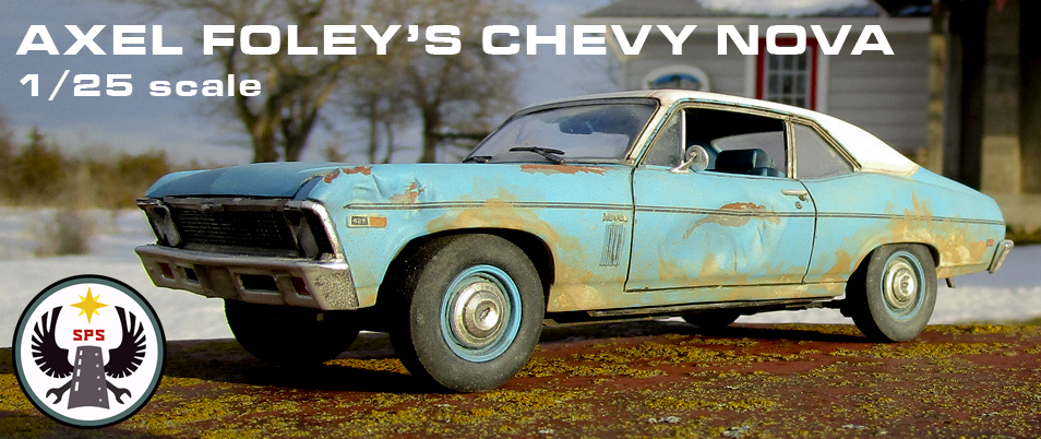 Axel Foley's Chevy Nova (1/25 scale model)