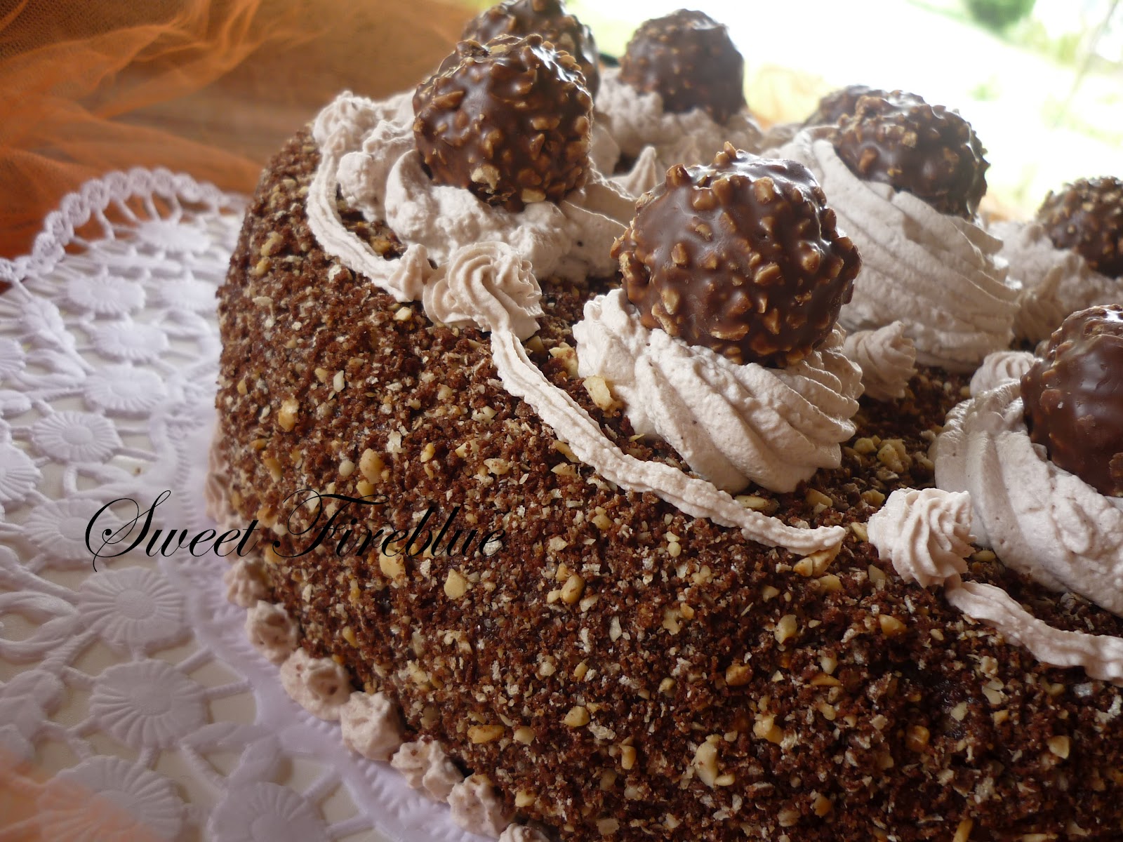 Sweet Fireblue: Torta "Rocher" 2, la vendetta!!!