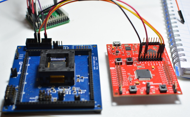 Mostly Analog: Programming Target and Breakout Boards using a Launchpad