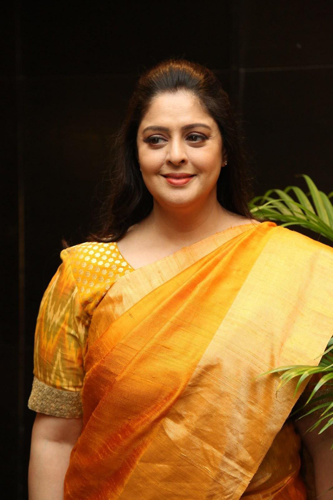 Actress Nagma Images At TSR National Film Awards 2019 Press Meet