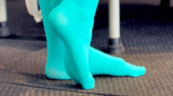 Women`s Legs and Feet in Tights: Legs and Feet in Various Color Tights ...