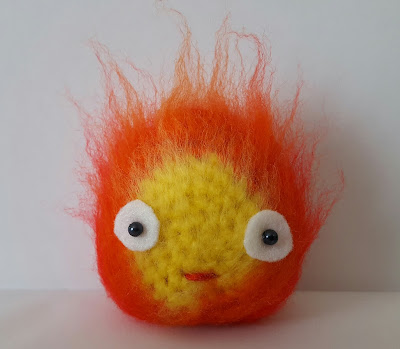 Lariath- Live a Little.: Crochet Calcifer