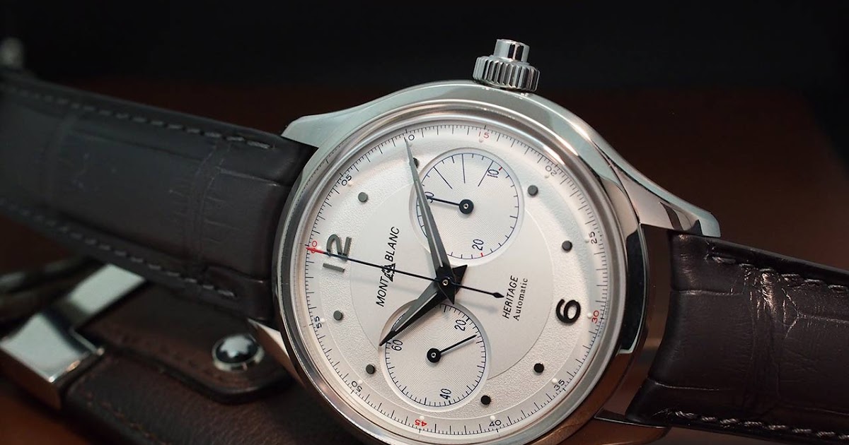 SIHH 2019: Montblanc - Heritage Monopusher Chronograph ref. 119951 ...