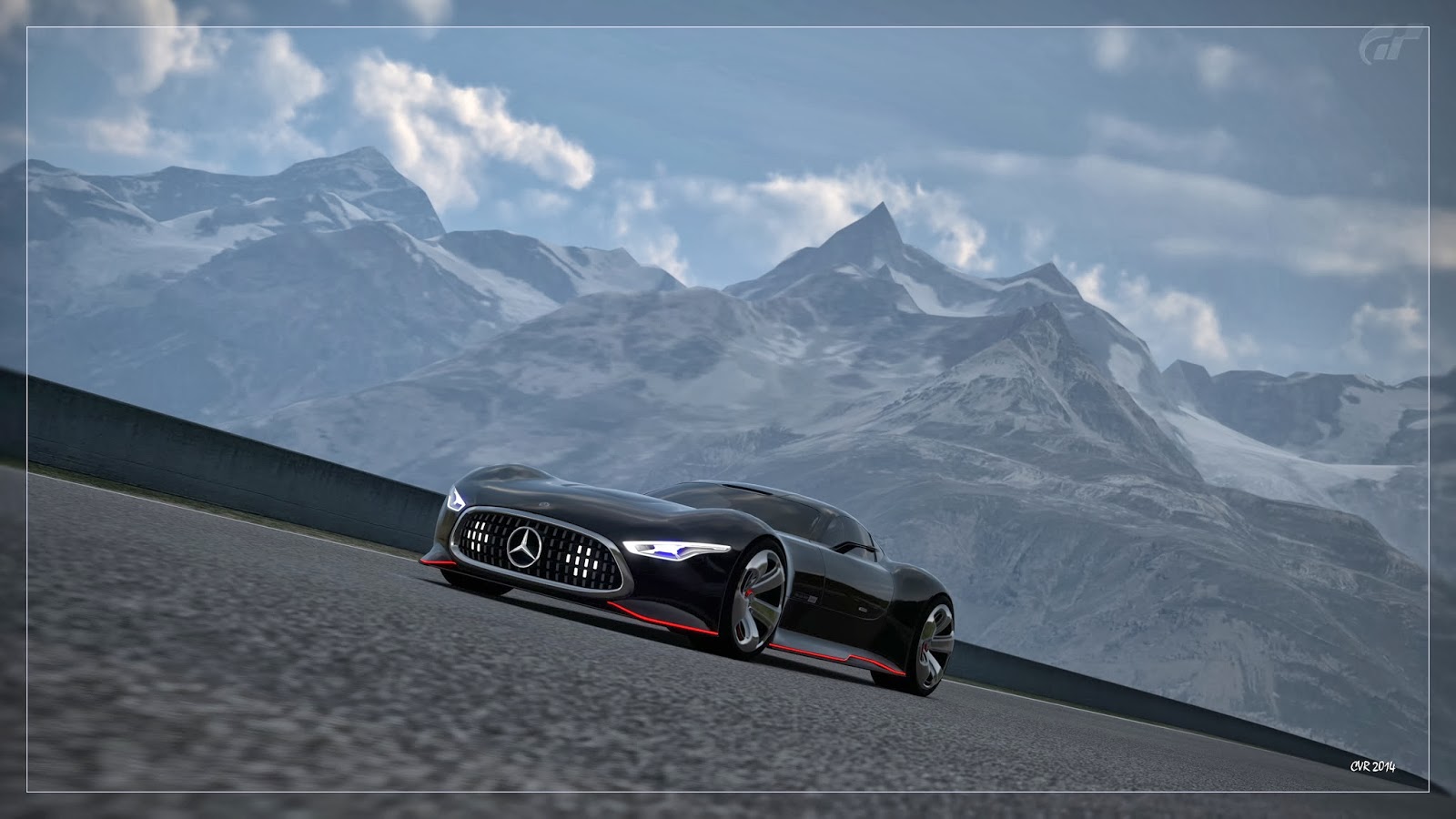 ABC3D - Gran Turismo 6: GT6 - Mercedes-Benz - AMG VGT 2013 - Black ...