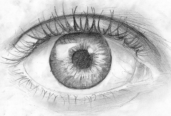 My Drawing World: Kako nacrtati oči