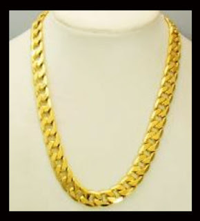 Gold Necklaces designs for men's - fashion world