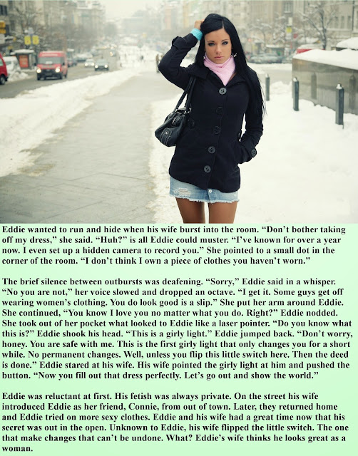 Exotic TG Captions: Flick of a Switch