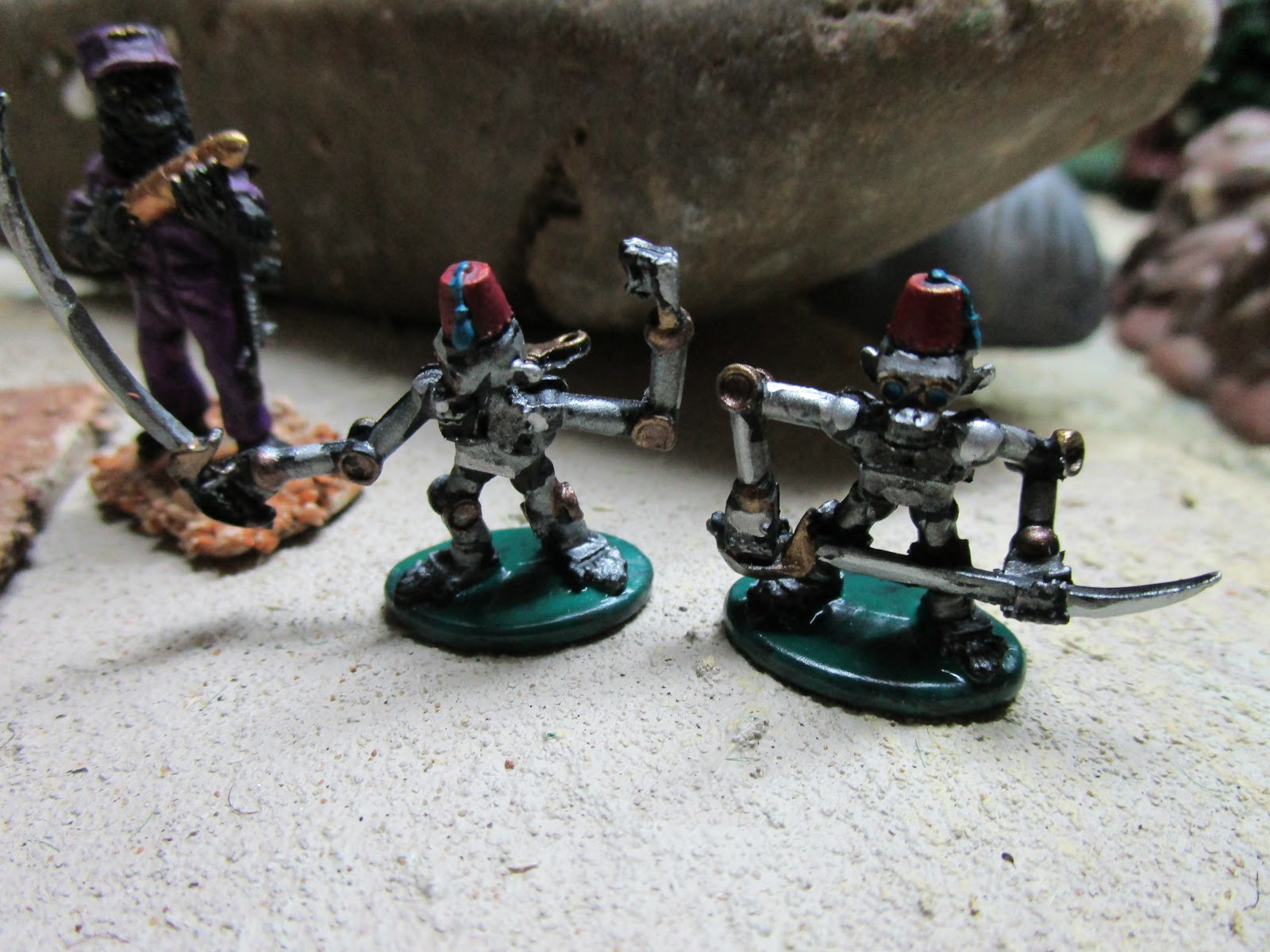 Eureka Robot Monkeys Painted