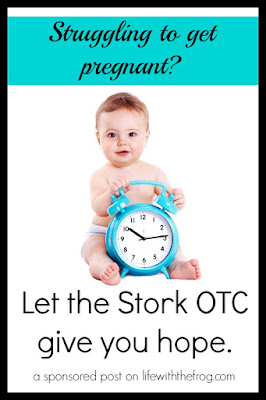 kissing the frog: Exciting New News from The Stork OTC