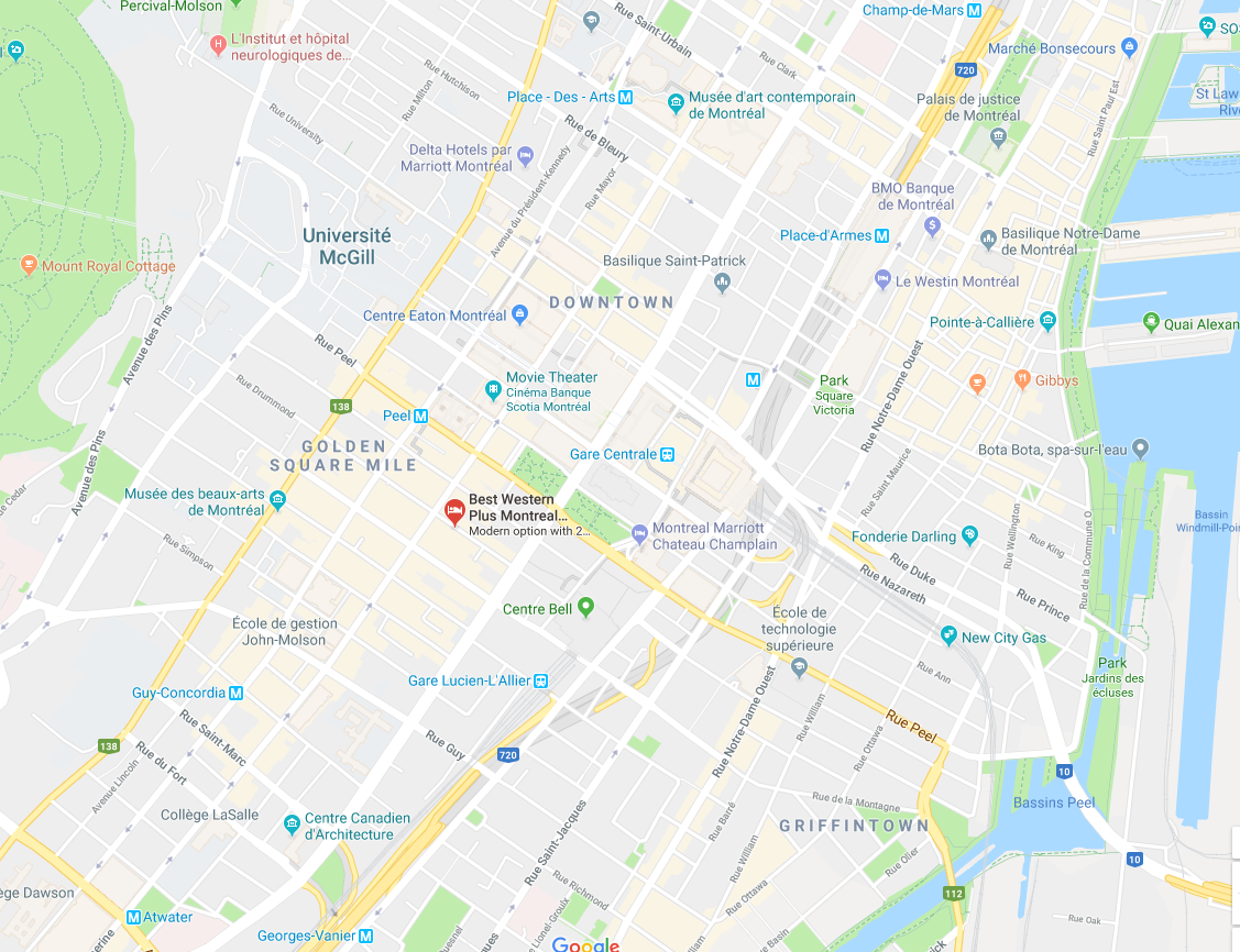 My Mappy Place: Wishlist Map: 5 Things About Montreal You Probably ...