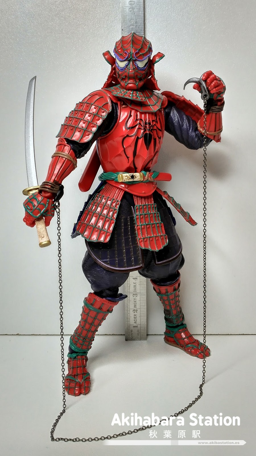 Figuras: Review del "Manga Realization Samurái Spider-Man" de "Tamashii ...