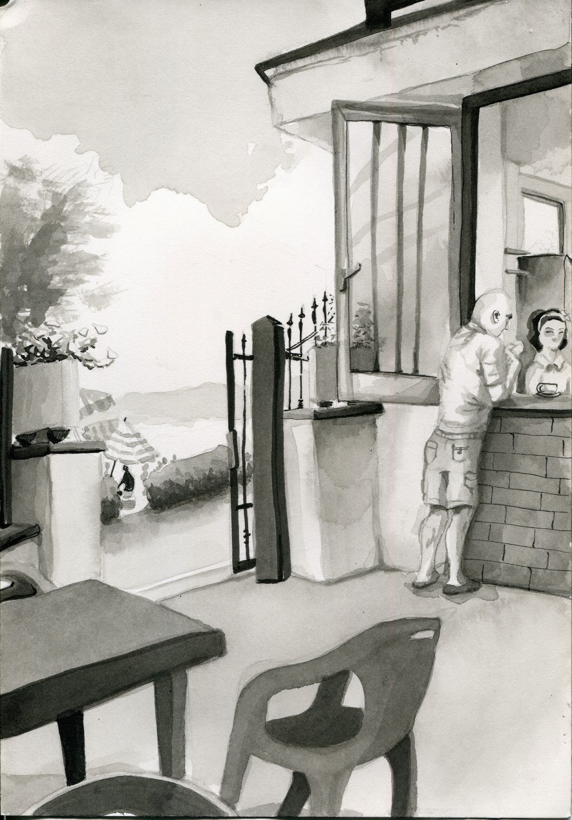 Drawing Viterbo: Liz Laskey