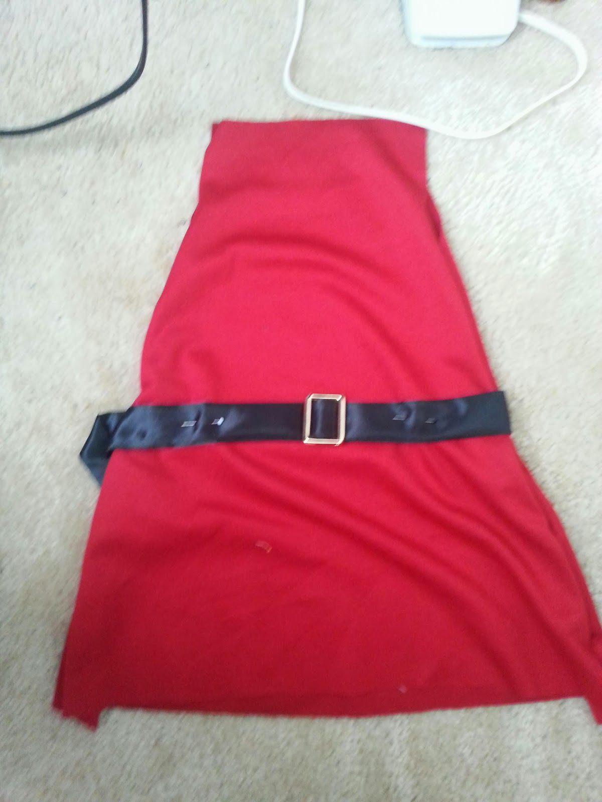 Life with my 3 Js: DIY: Christmas/Santa dresses