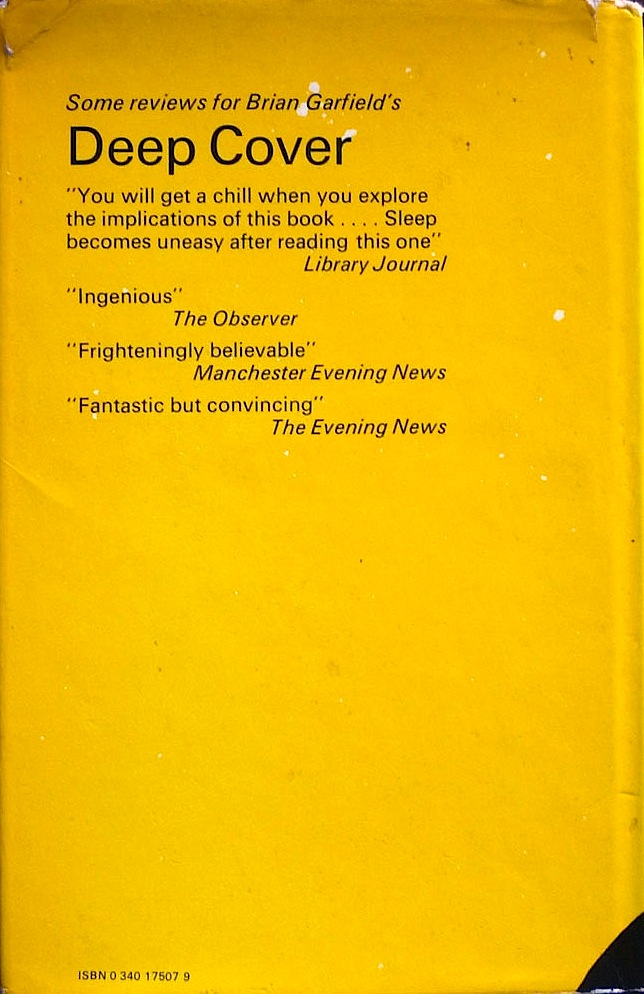 Existential Ennui: Death Wish by Brian Garfield (Hodder & Stoughton ...