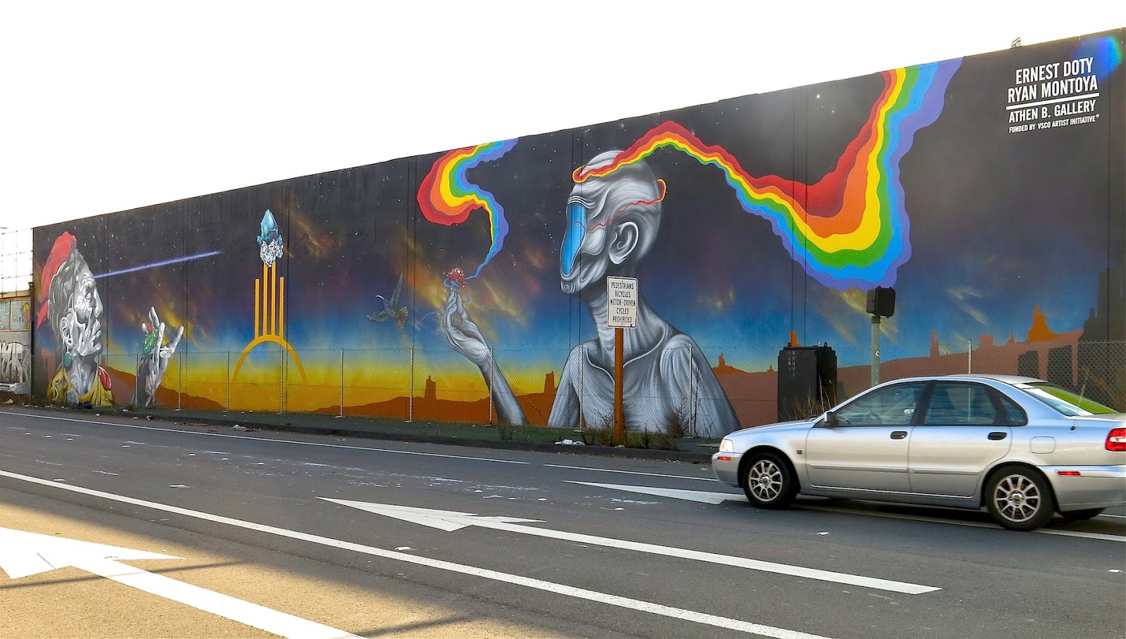 Oakland Daily Photo: Monday Mural: mystical communion