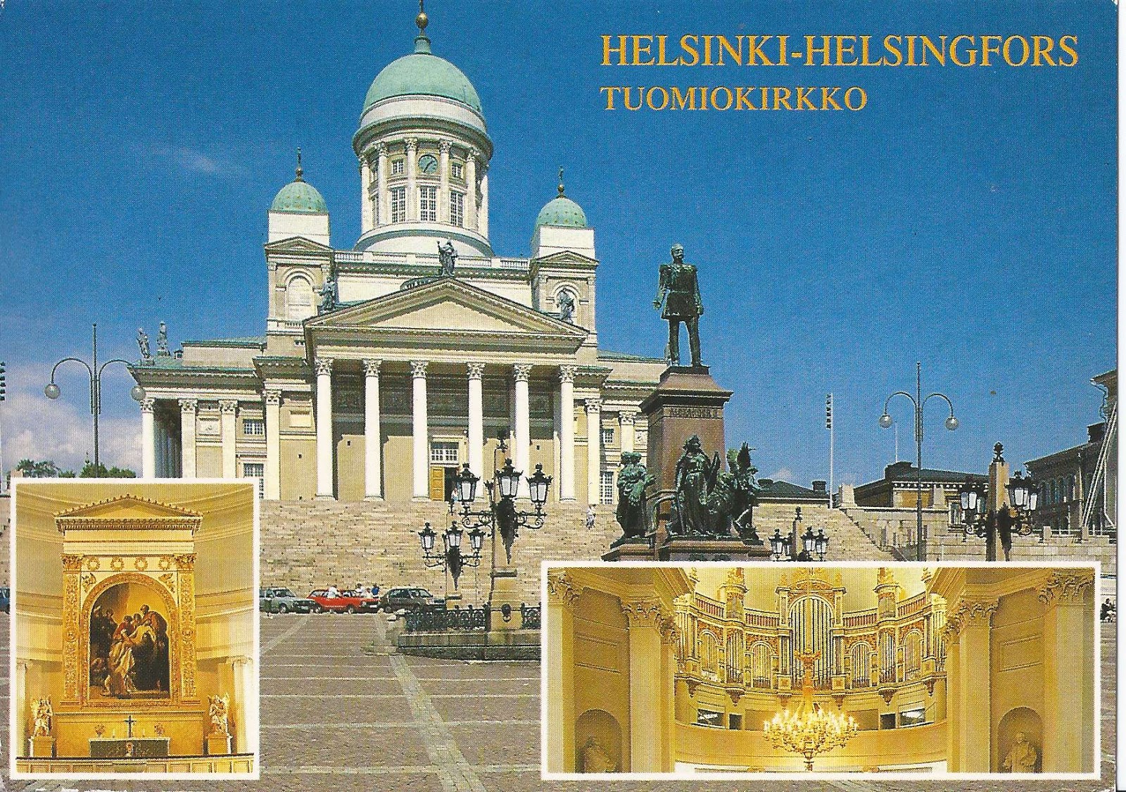 A Journey of Postcards: Tuomiokirkko | The Cathedral from Helsinki, Finland