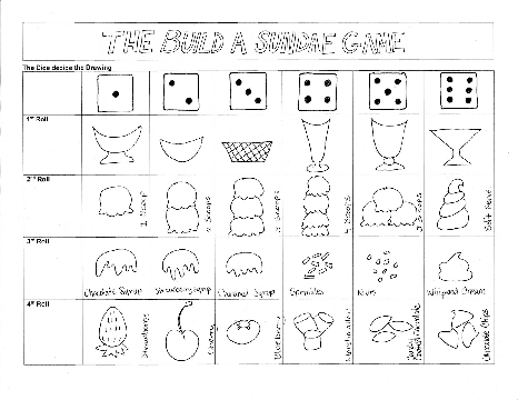 Hey, That's My Art Teacher: Those old Roll the Dice Drawing Games