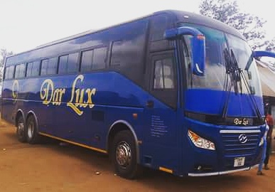Tanzania Bound Buses: Dar Lux